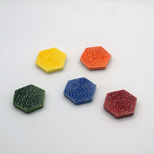Hexagonal tile magnet